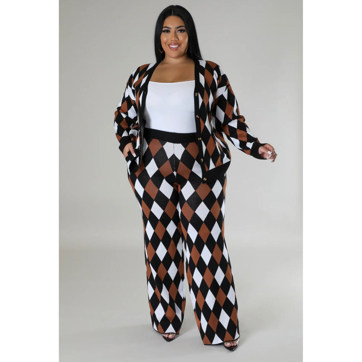 School Girl Pants Set – Perfect Curves Boutique